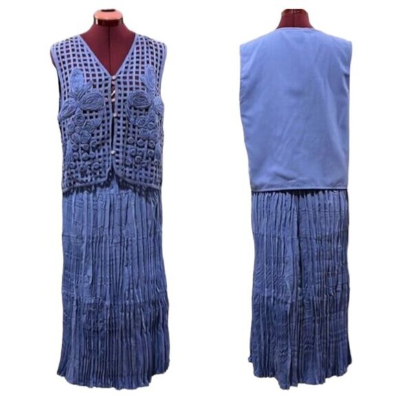 Koret | Skirts | Vintageboho Koret Francisca Broomstick Skirt Set ...